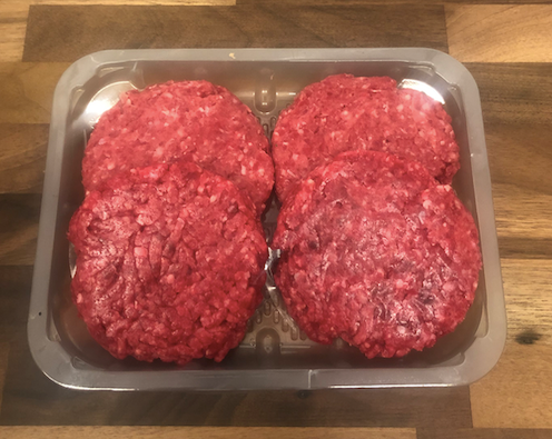 Beef Burgers 4oz (pack of 4)(mix and match) – Walkers Butcher Shop